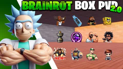 Brainrot Box PvP 2.0 7875-7764-6438 by stacksyoung - Fortnite Creative ...
