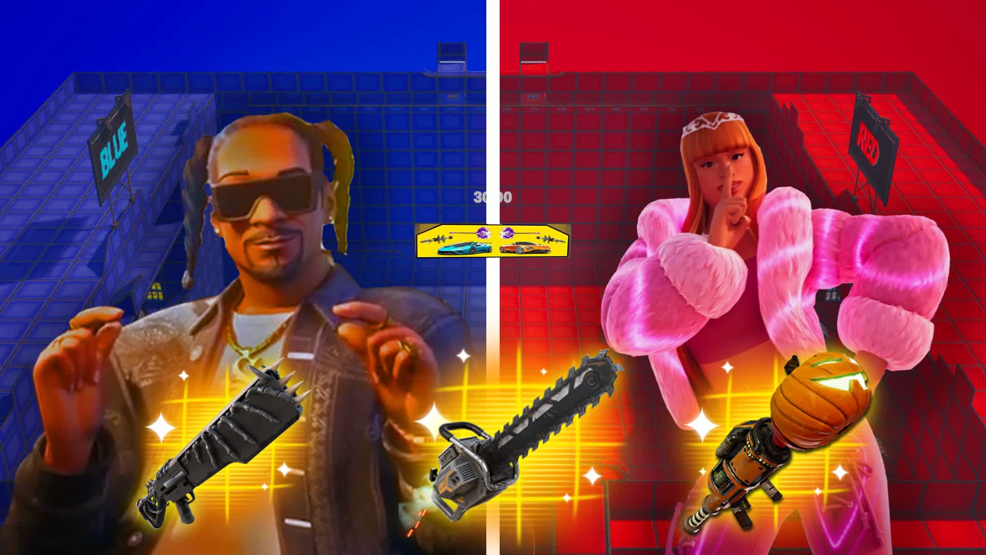 Insane Snoop vs Ice Rapper 🔴🔵 8211-3123-4746 by jhalliday - Fortnite ...
