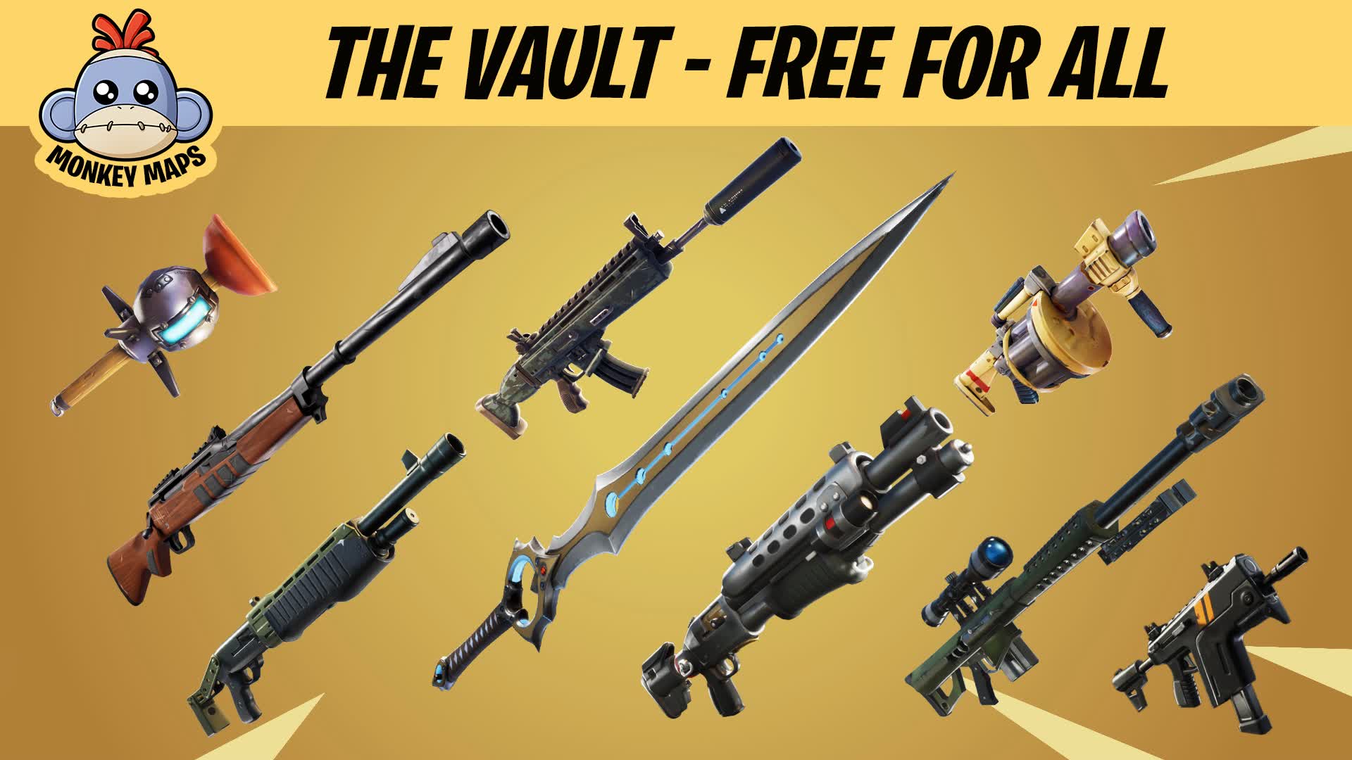 THE VAULT - FREE FOR ALL 4263-0927-4869 de mrmonkeyfn en Fortnite