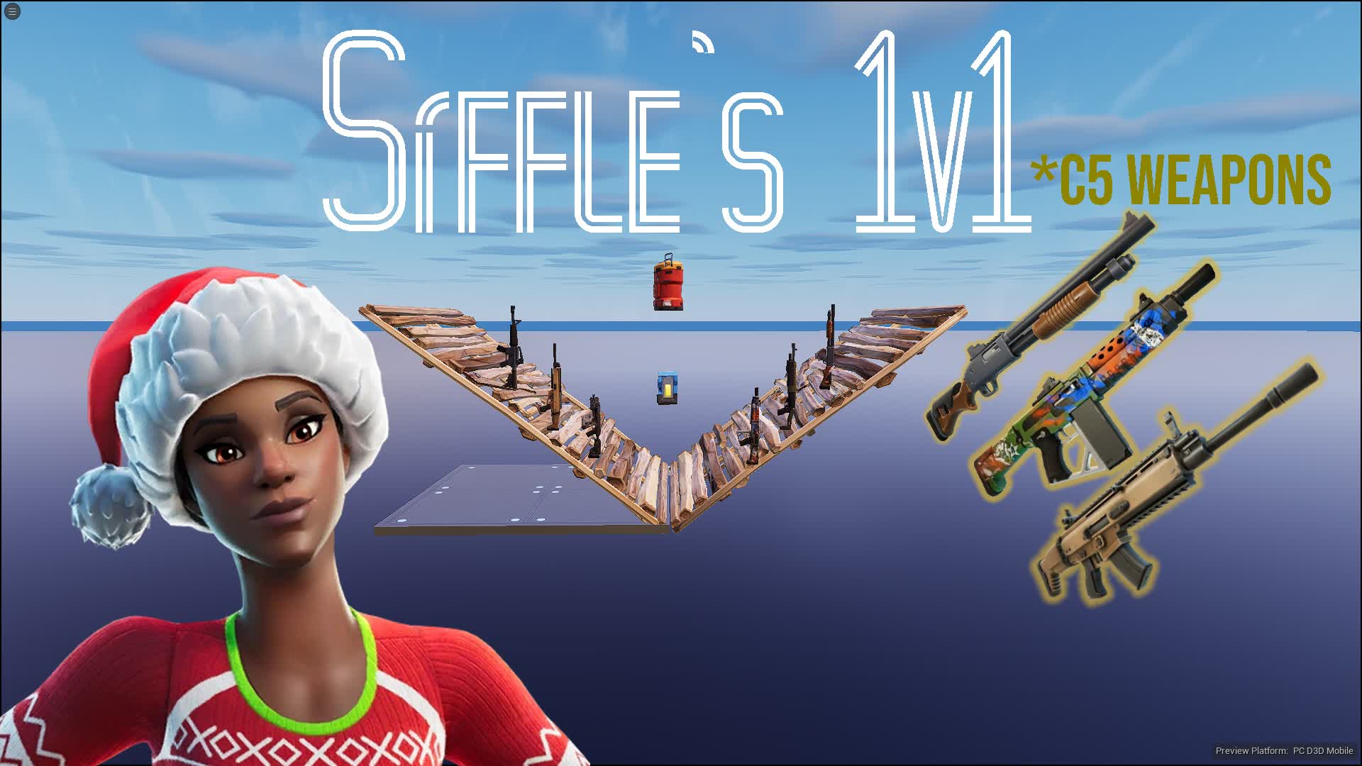 Siffles 1v1 Map (0 Delay) 6320-6734-1549 by siffle - Fortnite Creative ...