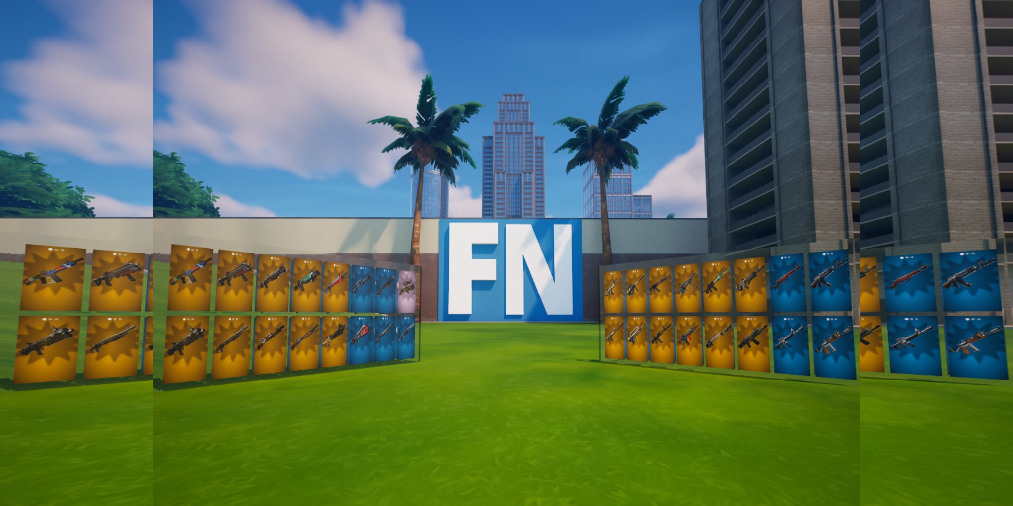FN MOD - ALL WEAPONS 6156-2585-5845 by waydeal - Fortnite Creative Map ...