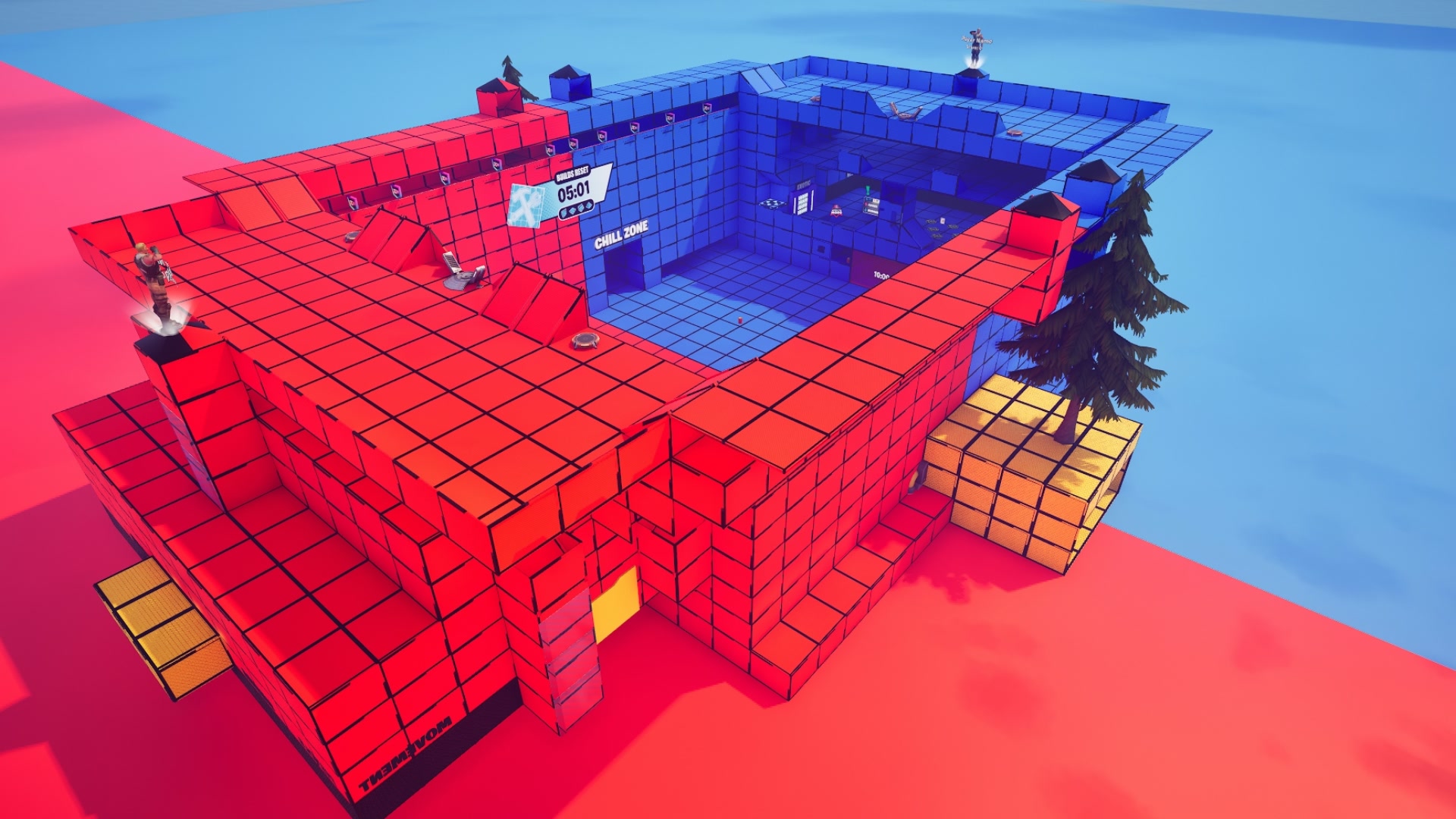 CHAOTIC 67 RED VS BLUE 🔴🔵 4830-4523-9253 by puton - Fortnite Creative ...