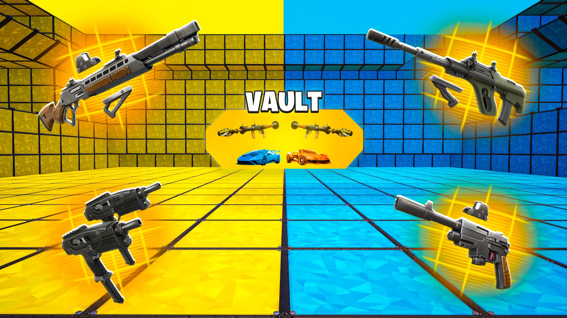 💛GOLD VS DIAMOND💎 3093-5383-0337 by futureesp - Fortnite Creative Map ...