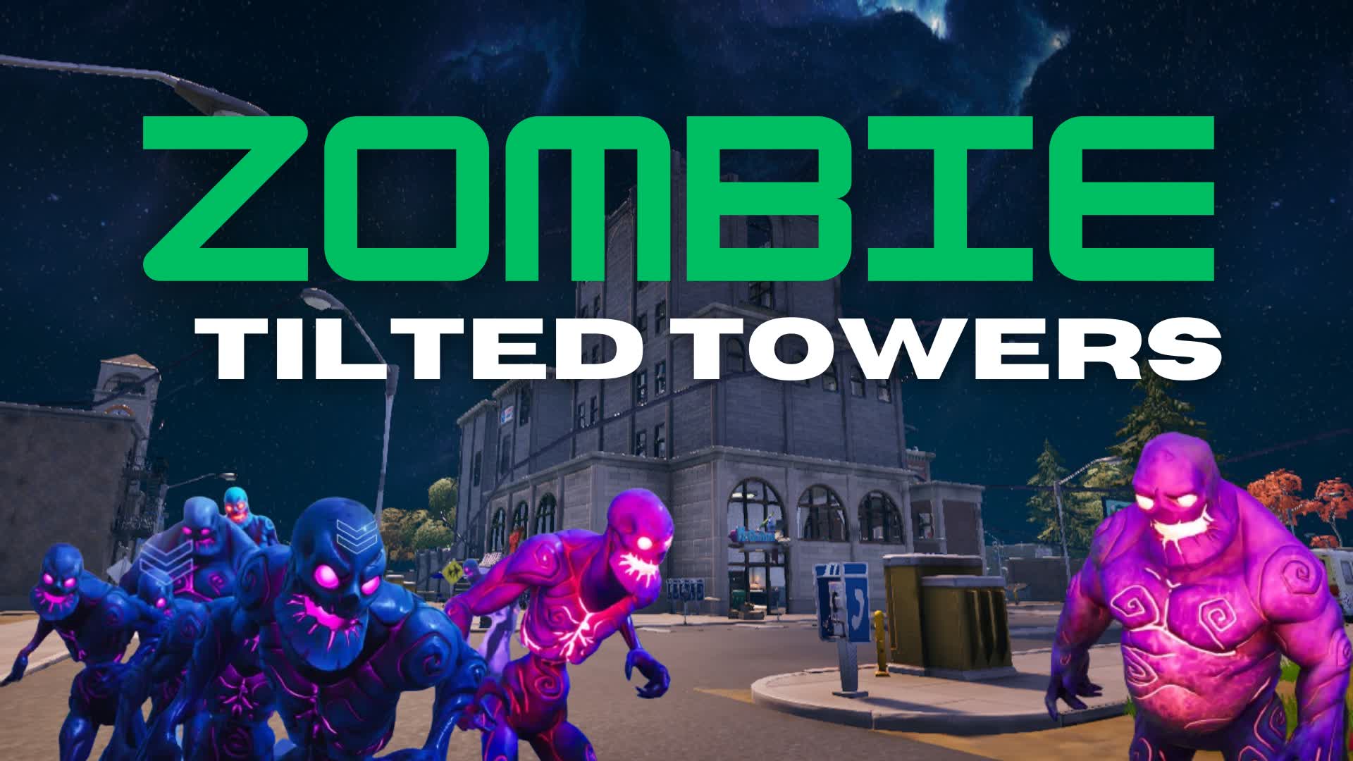ZOMBIE TILTED TOWERS 4411-7227-6824 by projectpolis - Fortnite Creative ...