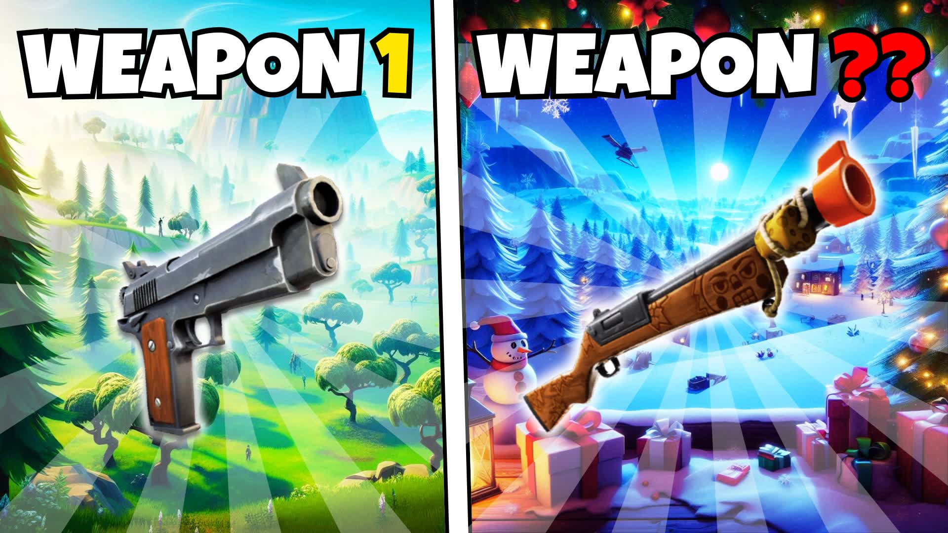 ️ WINTER GUN GAME 🔫 ONE SHOT 🎯 4519-6817-1250 by pittatv - Fortnite ...