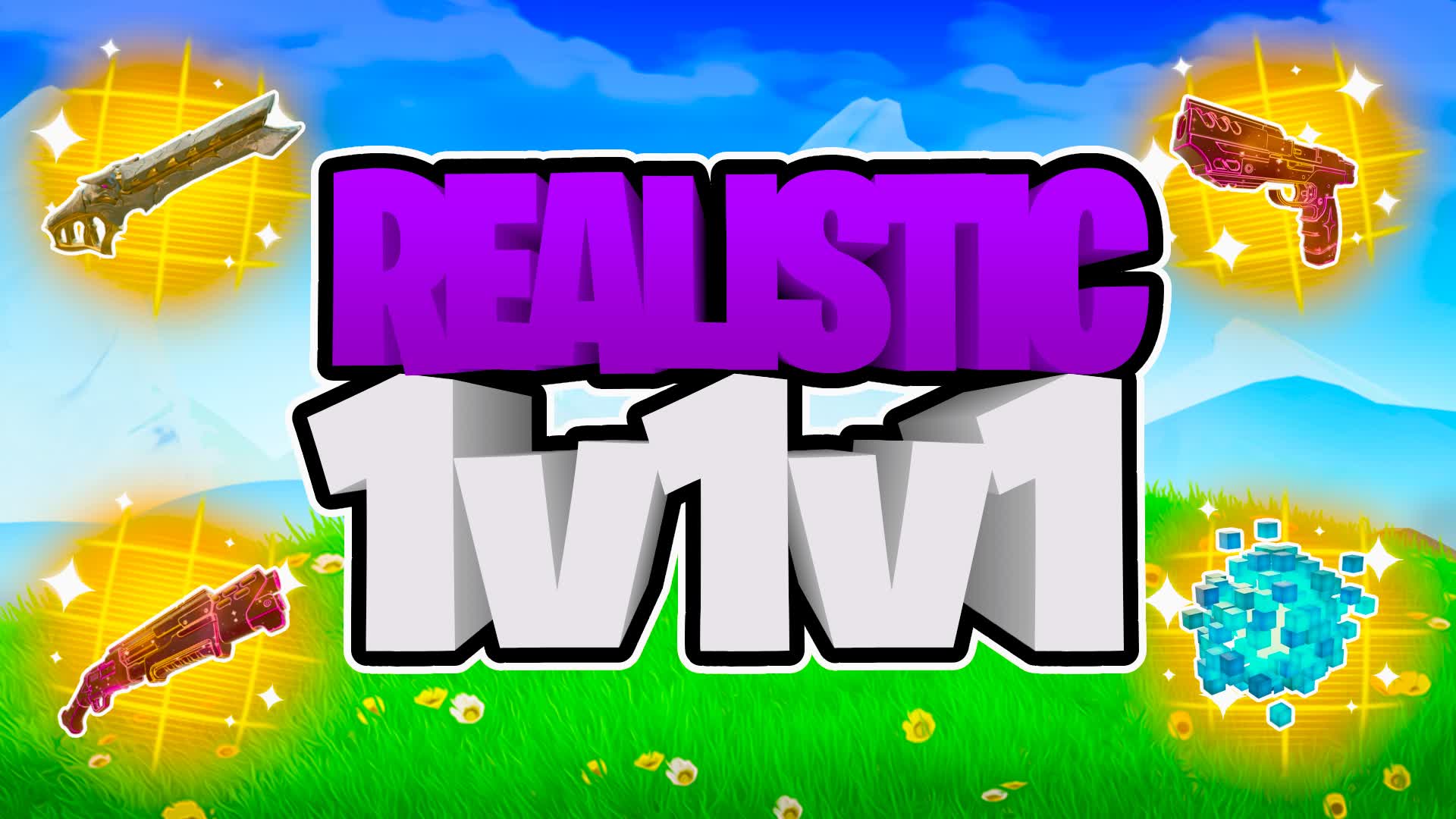 Realistic 1v1v1 PvP 🌳 7198-0257-3494 by gats - Fortnite Creative Map Code - Fortnite.GG