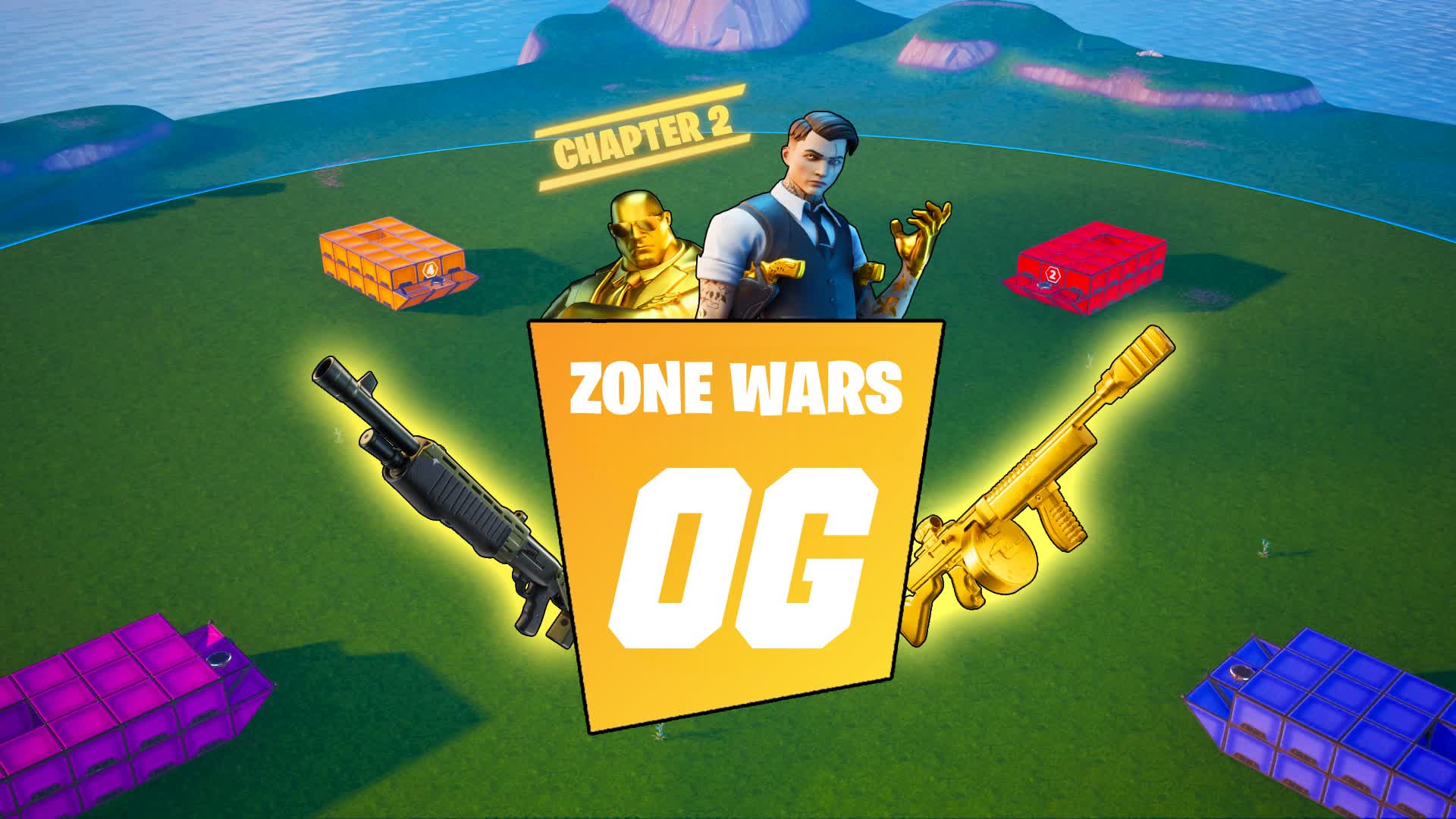 🌀 ZONE WARS - CHAPTER 2 OG 🌀 5570-3035-0968 من ابتكار qed - Fortnite