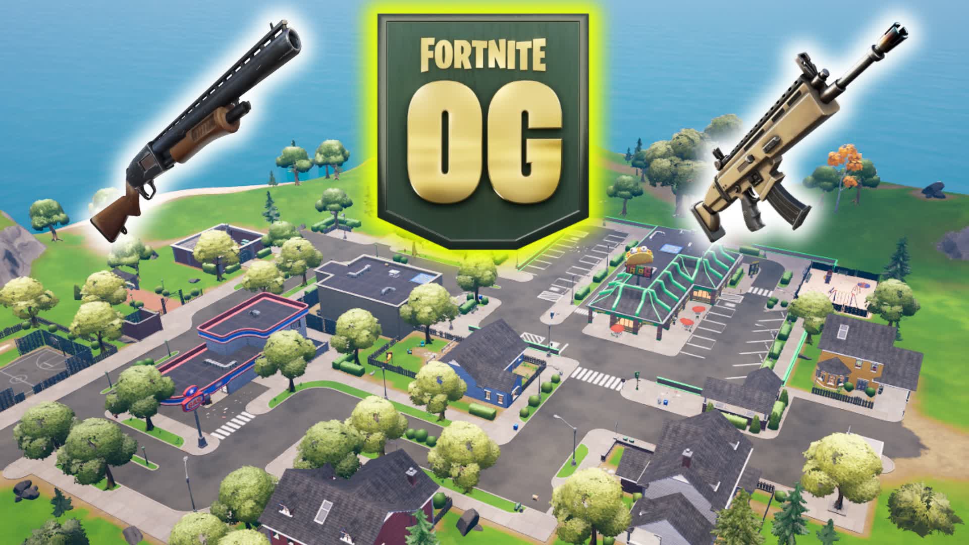 ⭐OG ZONE WARS -GREASY GROVE- 6494-6847-8903 by ab01 - Fortnite Creative ...