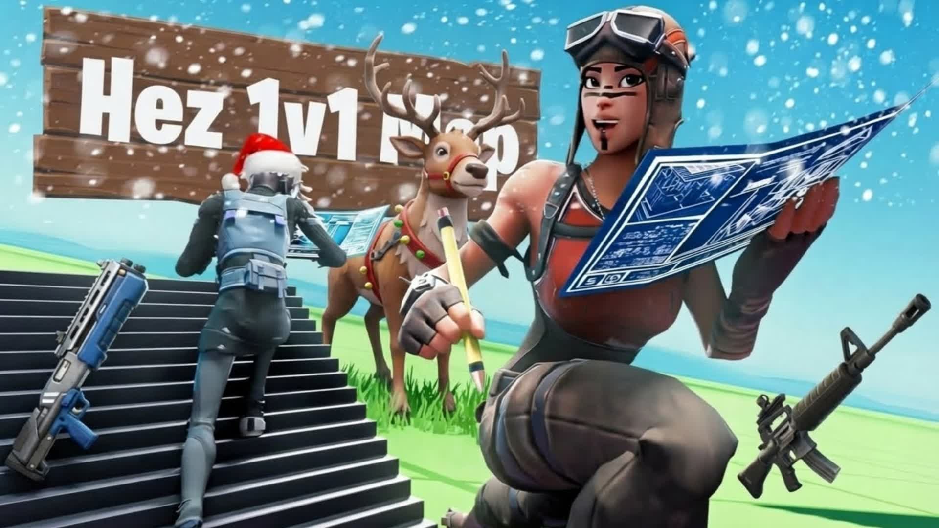 Hez 1v1 map 0502-2553-5824 by vetz - Fortnite Creative Map Code ...
