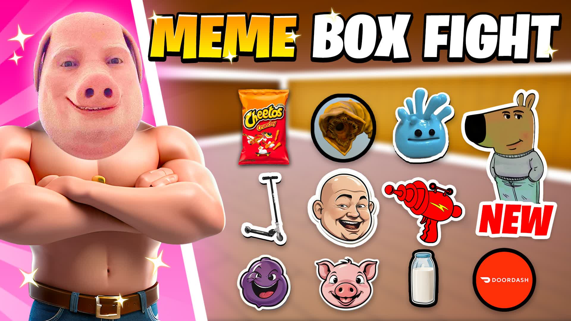 MEME BOX FIGHT 📦 1408-6937-9718 by chelofn - Fortnite Creative Map Code ...