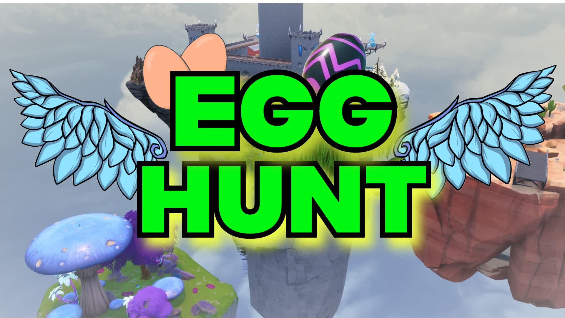 Flying Islands Egg Hunt 7277-7611-3132 by mysteres89 - Fortnite Creative Map Code - Fortnite.GG