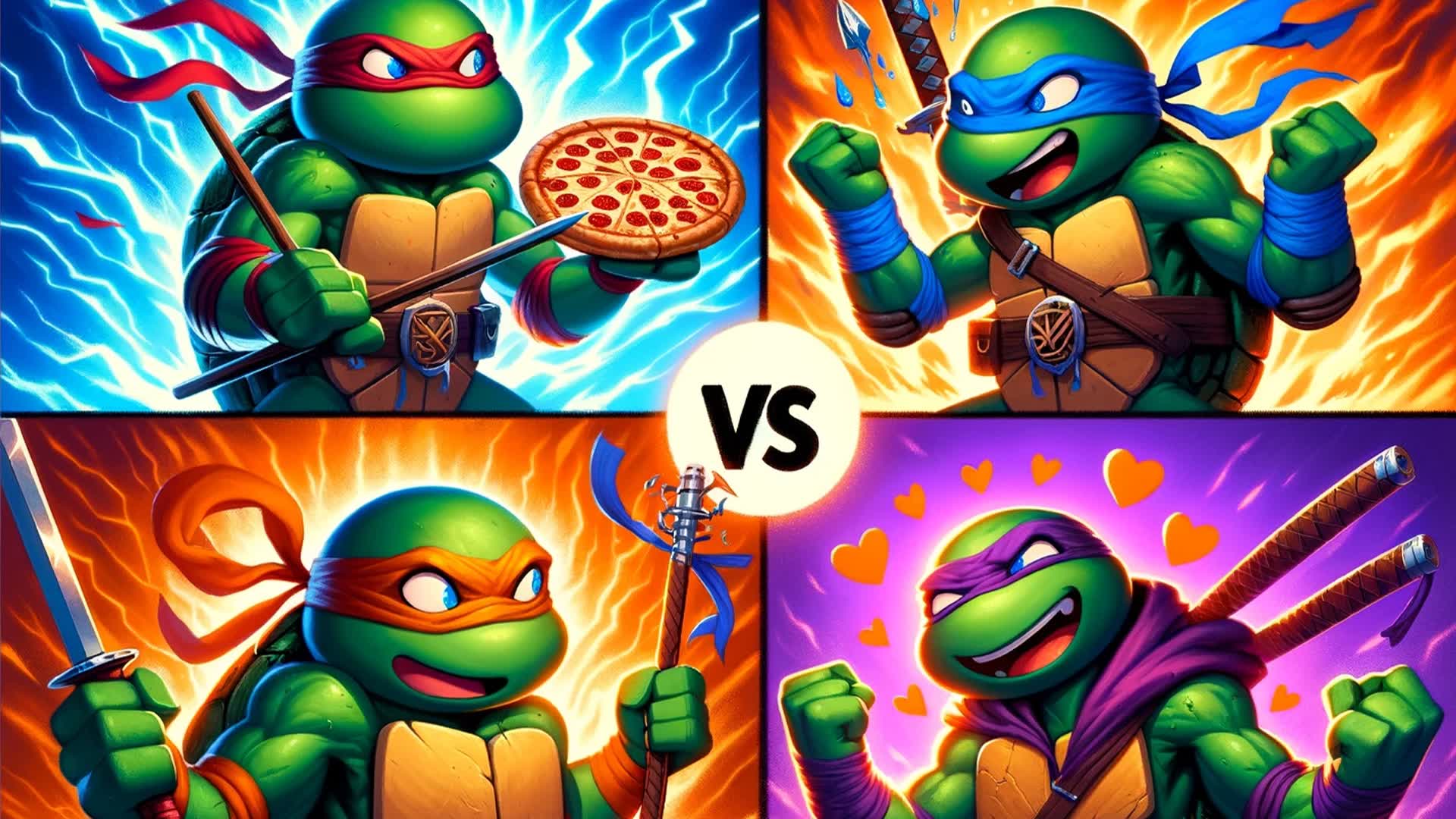 🔥NINJA TURTLE PVP 🐢 1973-8425-6270 by devscythe - Fortnite Creative Map ...