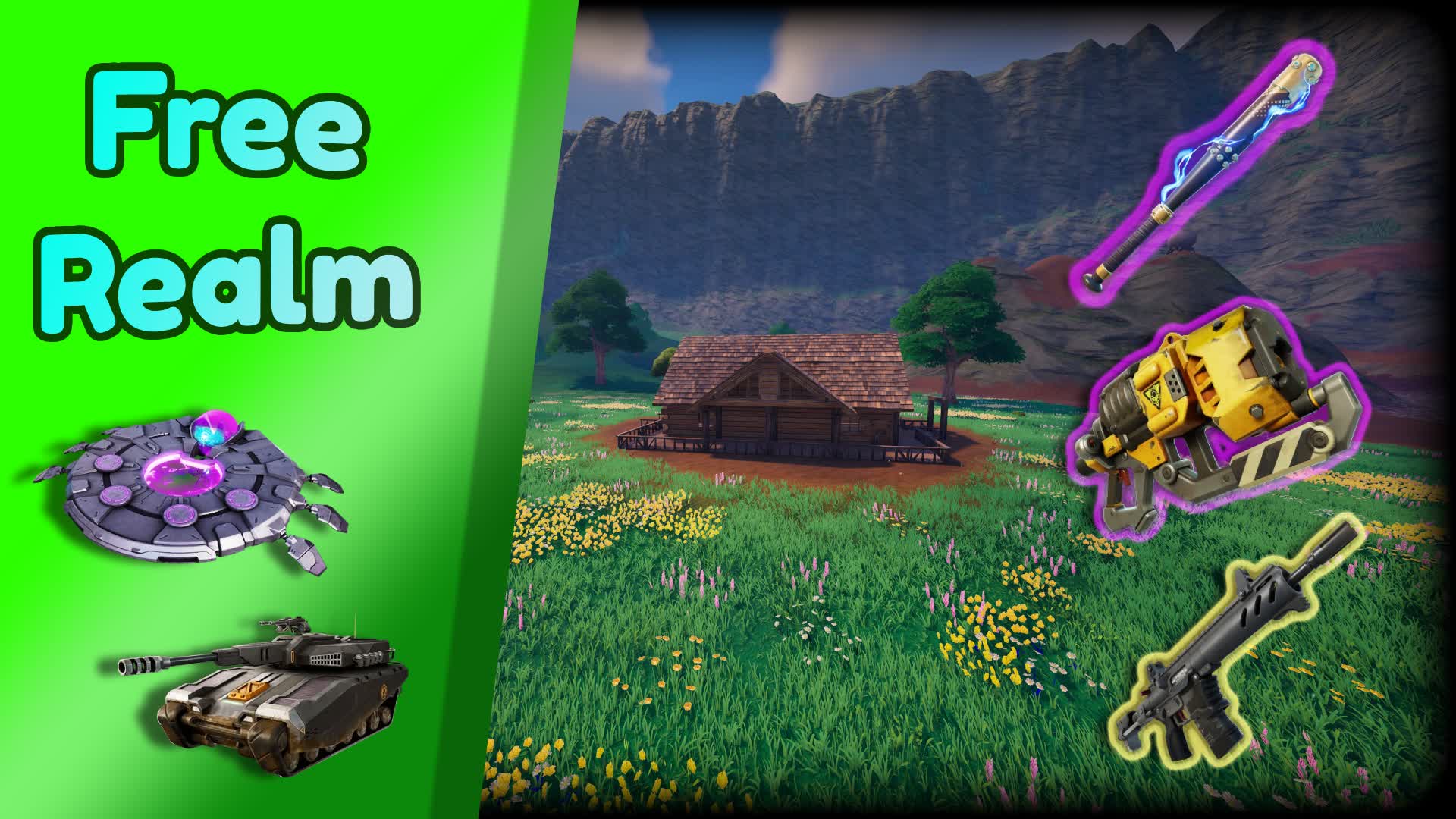 Free Realm 8553-2880-8370 by am13 - Fortnite Creative Map Code - Fortnite.GG