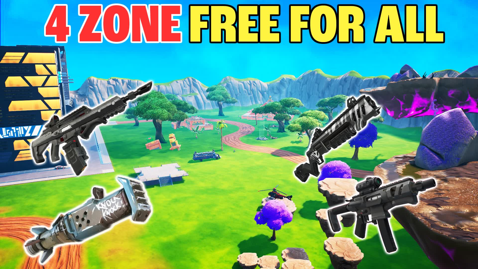 Juega 4 ZONE - FREE FOR ALL | Fortnite Zone