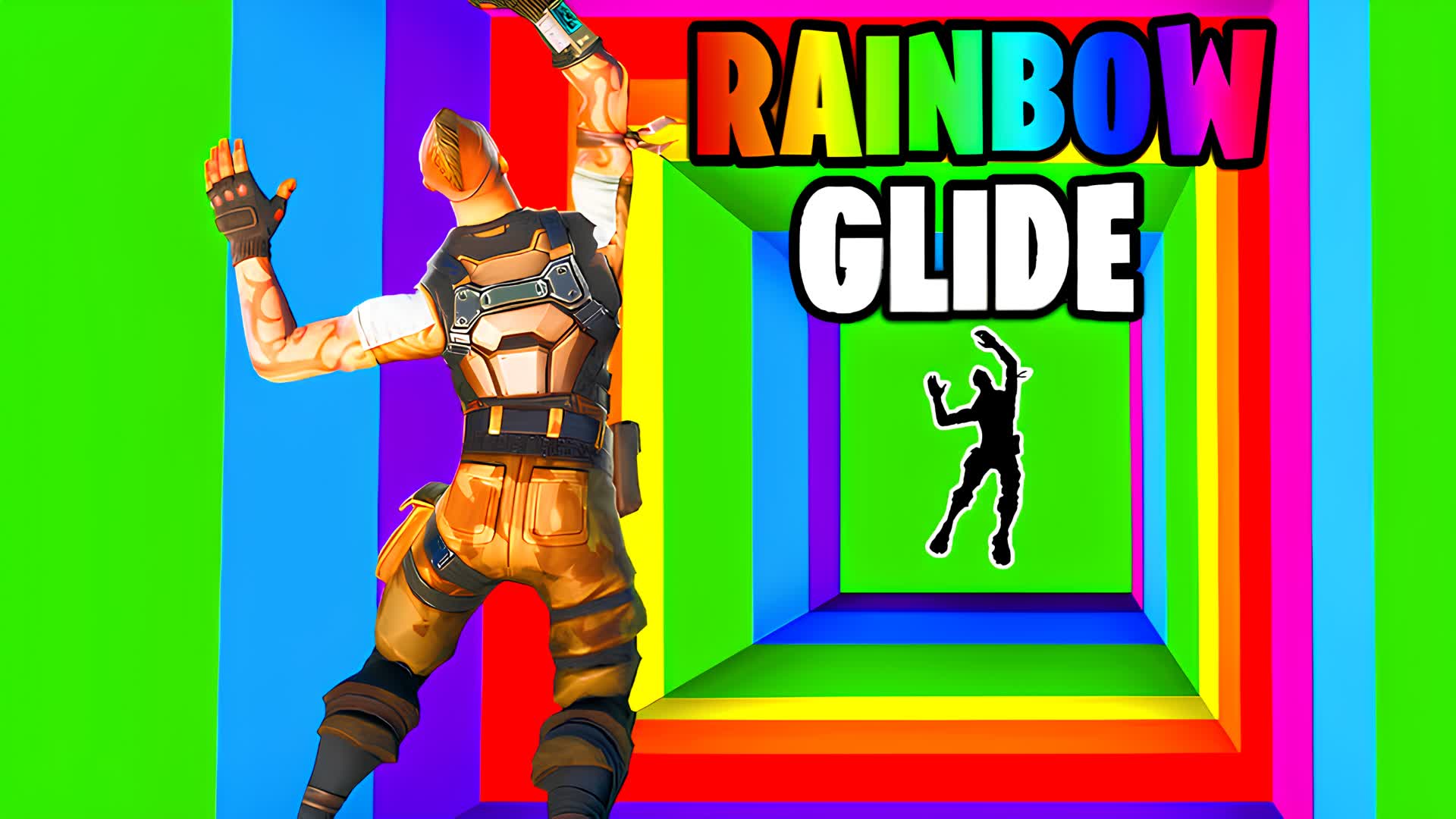 🌈RAINBOW GLIDE AND CHILL 6675-1618-1317 by qxdj - Fortnite Creative Map Code - Fortnite.GG