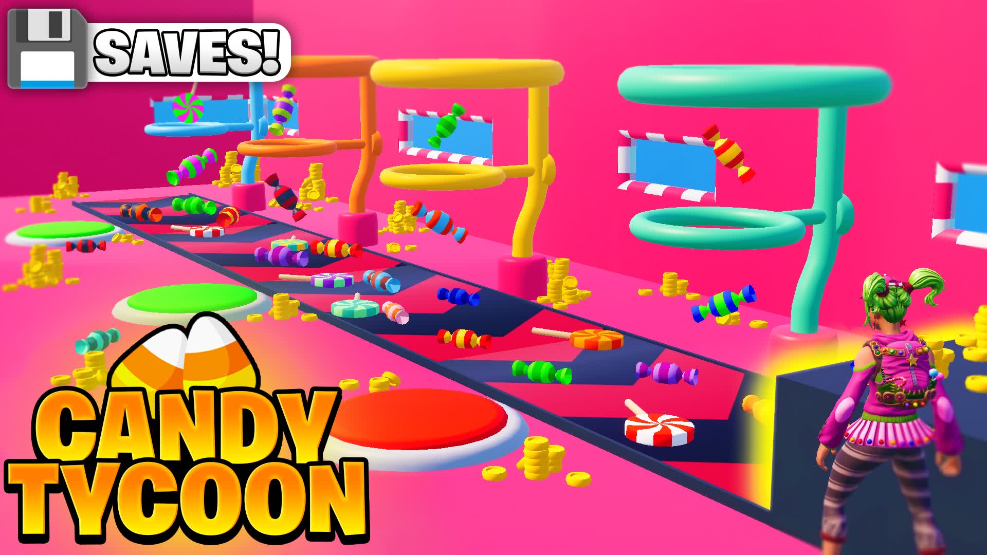 🍭CANDY TYCOON🍬 7909-0289-0692 by rble - Fortnite Creative Map Code ...