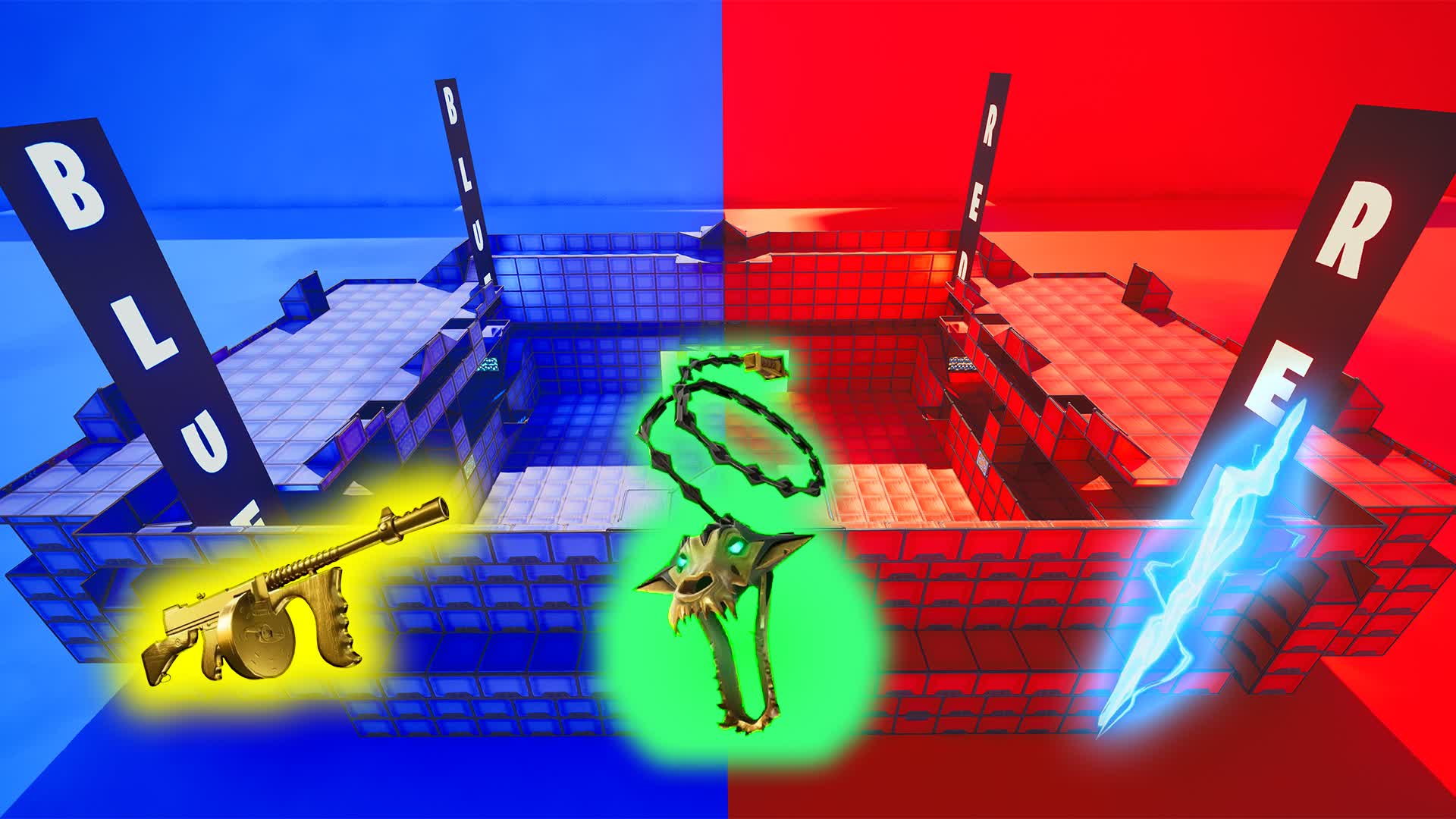 EPIC RED VS BLUE🔴🔵 2348-5113-8290 by gospeofyhwh - Fortnite Creative ...