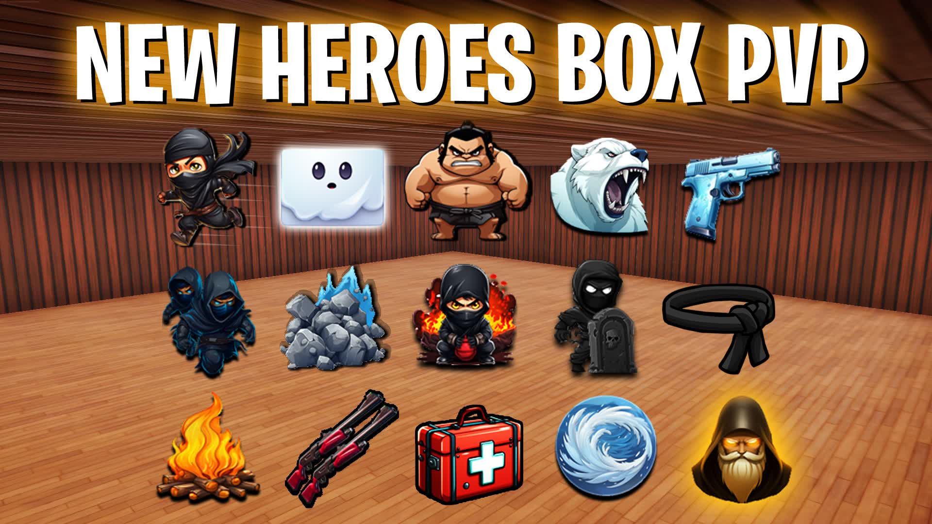 🦸NEW HEROES BOX PVP📦 1876-4981-9273 by lafowl - Fortnite Creative Map ...