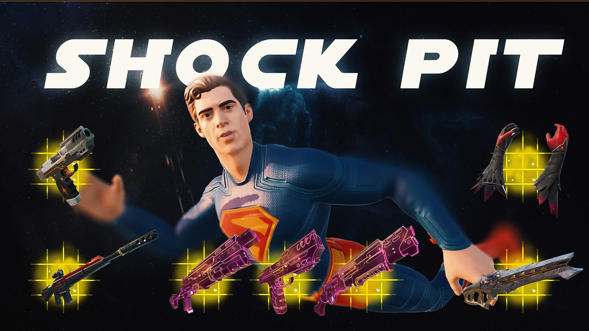 SHOCK PIT: 🔴🔵 RED vs BLUE 5421-1582-8285 by pixelnest - Fortnite ...