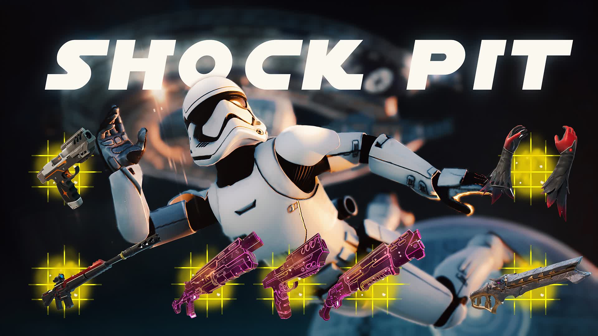 SHOCK PIT: 🔴🔵 RED vs BLUE 5421-1582-8285 by pixelnest - Fortnite ...