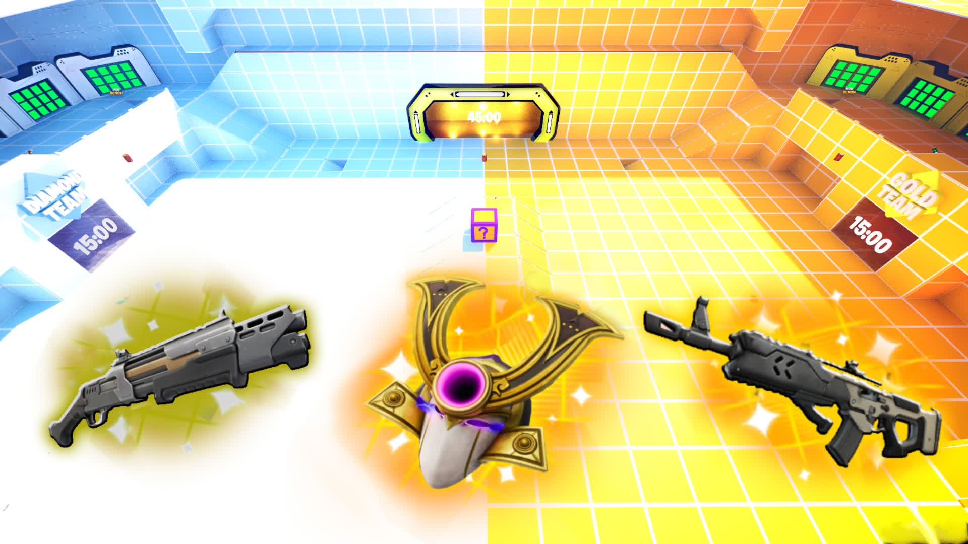 SUPER DIAMOND VS GOLD 4518-8398-5196 par peloo - Fortnite