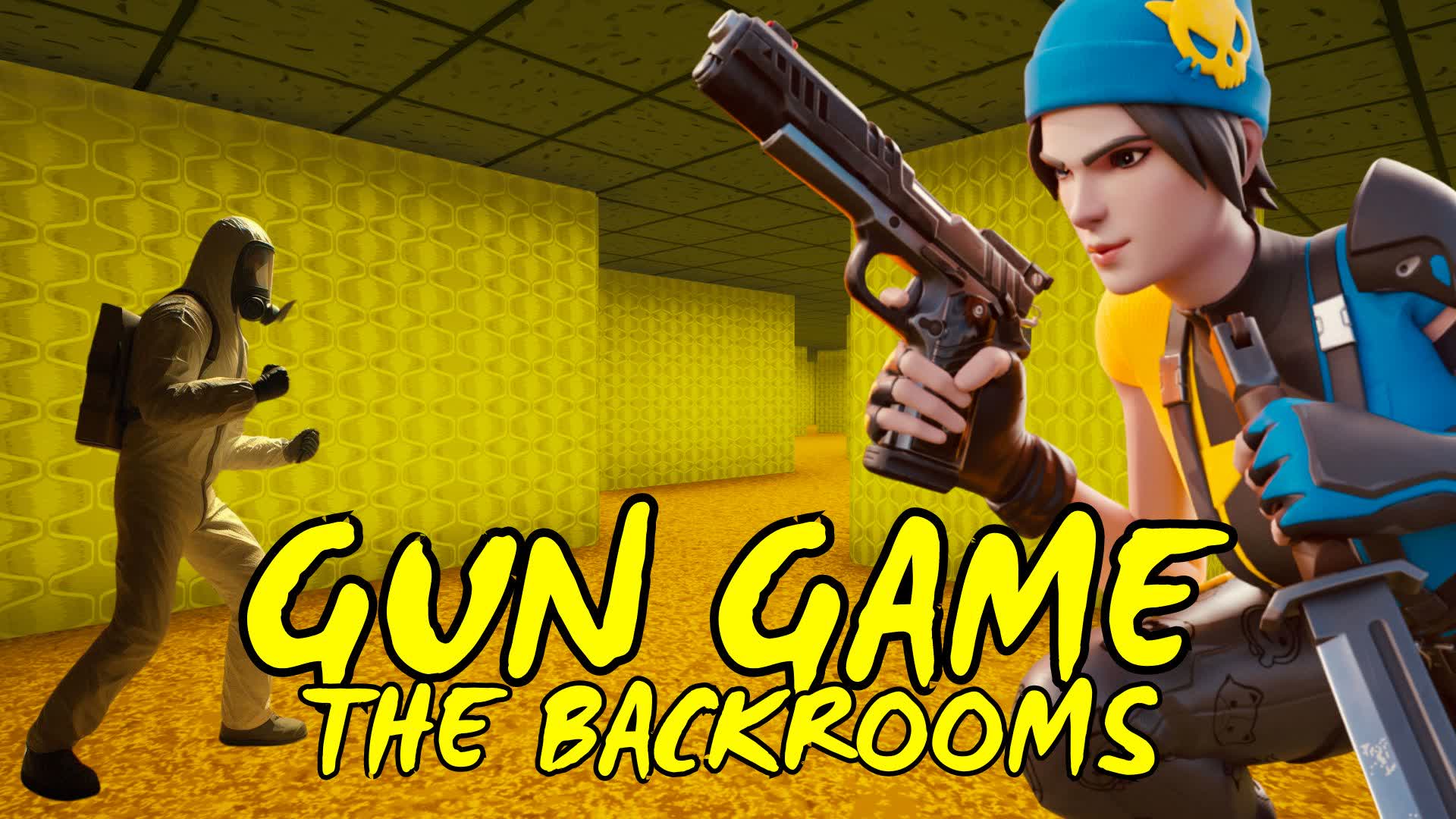 THE BACKROOMS: GUN GAME 9587-5263-2775 by alexmaxfp - Fortnite Creative Map Code - Fortnite.GG