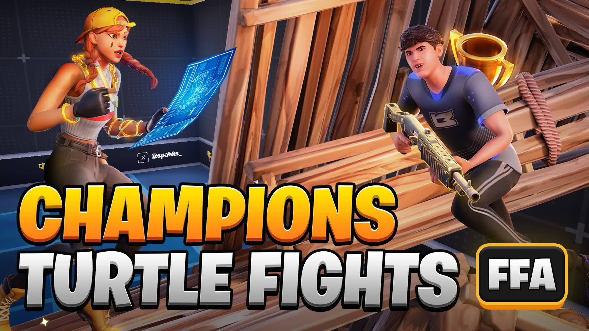 [FFA] CHAMPIONS TURTLE FIGHTS 1446-1048-4756 by teamchamps - Fortnite