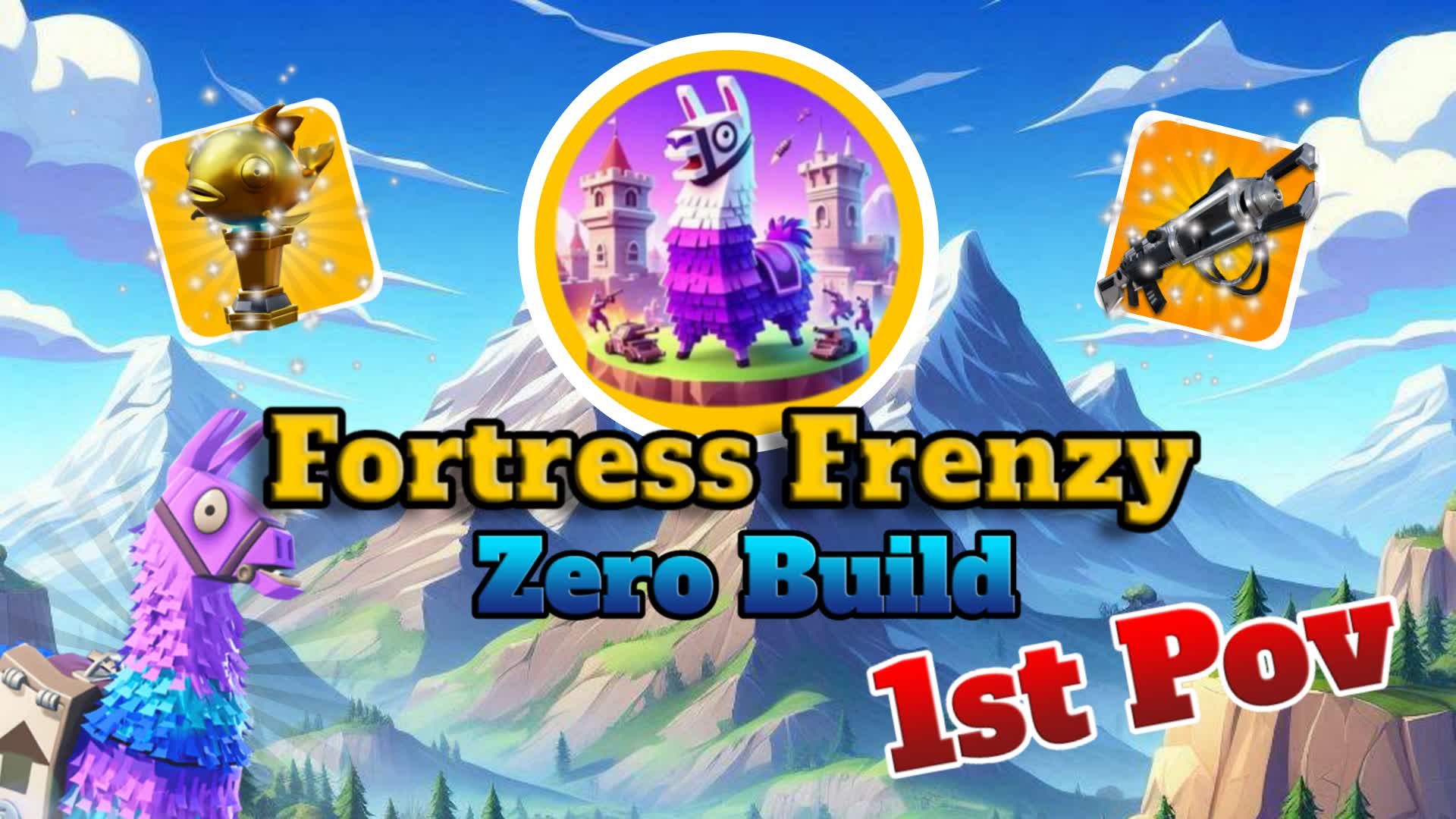 🏰Fortress Frenzy😱 1881-3763-7629 by luxfable - Fortnite Creative Map ...