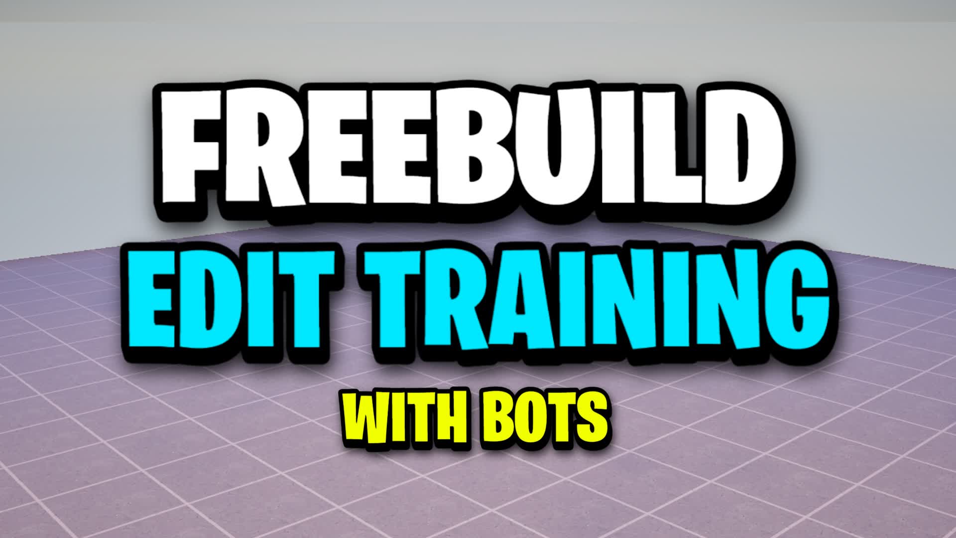 FREEBUILD BOTS EDIT TRAINING 🤖 6760-3621-9921 by asunaa - Fortnite