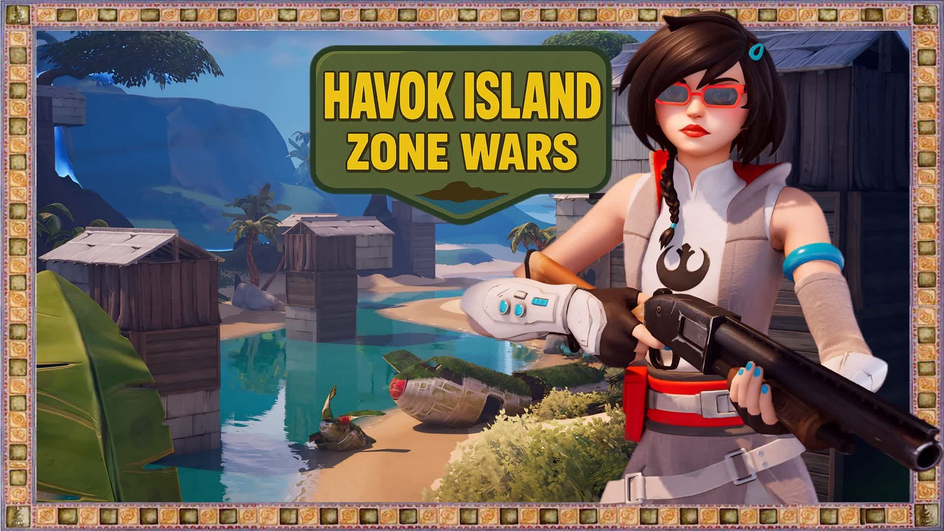 HAVOK ISLAND ZONE WARS 7598-5721-6030 by nenzinn - Fortnite Creative ...