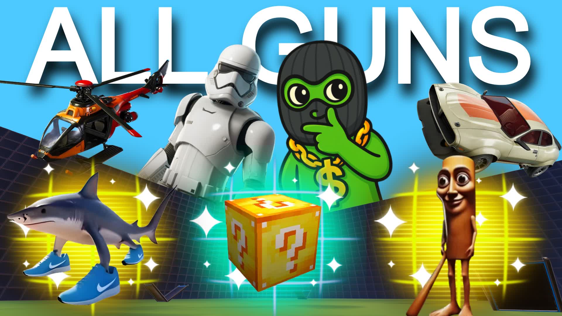 LUCKY 1V1 ALL WEAPONS & VEHICLES 7906-3225-3146 by deni - Fortnite ...