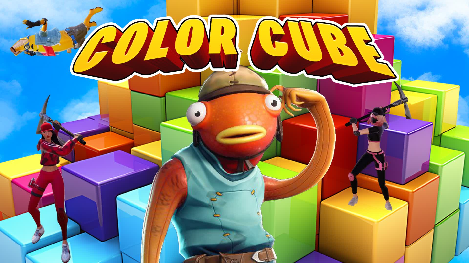 COLOR CUBE 5086-2611-6527 by studiotaker - Fortnite Creative Map Code ...