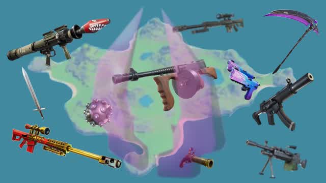 Mythic and Exotic 1v1 (C4S2 Update) 5589-3777-1559 by pigtree14 ...