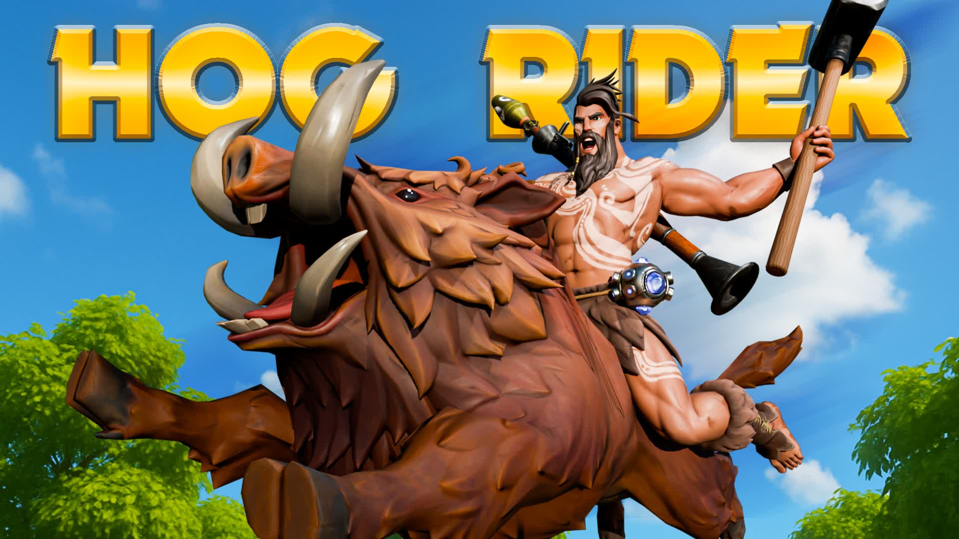🐗HOG RIDER BATTLE⛏️ 8456-6448-4504 by feedme - Fortnite Creative Map ...