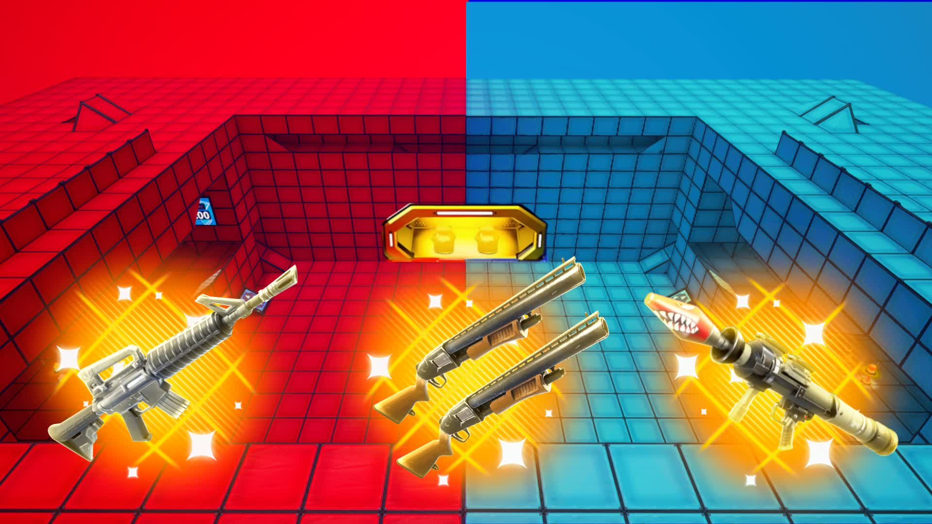 MEME RED VS BLUE 🔴🔵 6573-6501-2924 by mahoneymadness - Fortnite ...