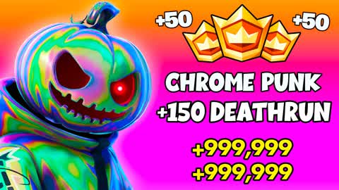 CHROME PUNK 150+ DEATHRUN 🎃 5581-6861-9658 by progames - Fortnite