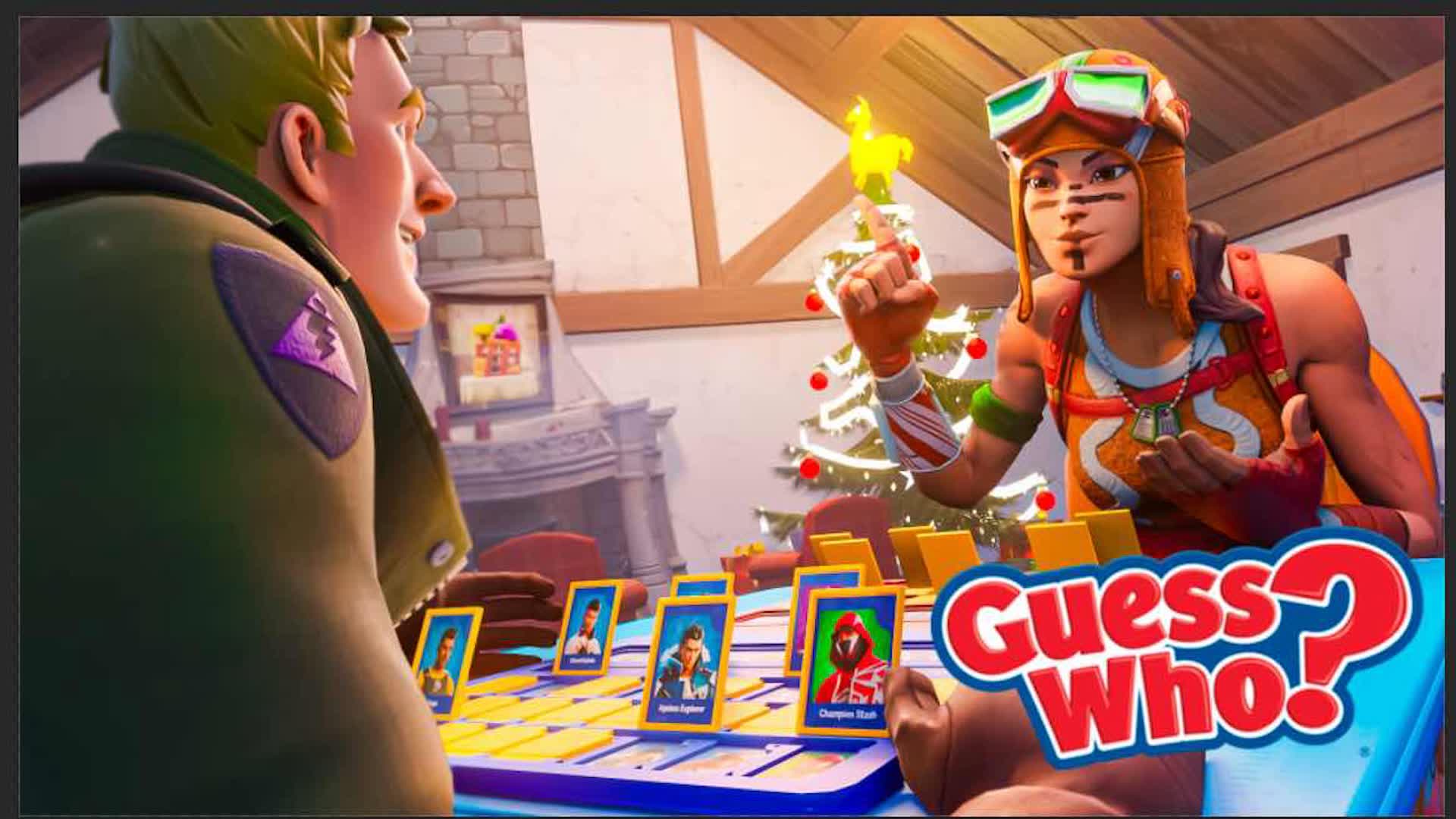 GUESS WHO BOARD GAME 7387-6907-3174 by looknorthworld - Fortnite Creative Map Code - Fortnite.GG