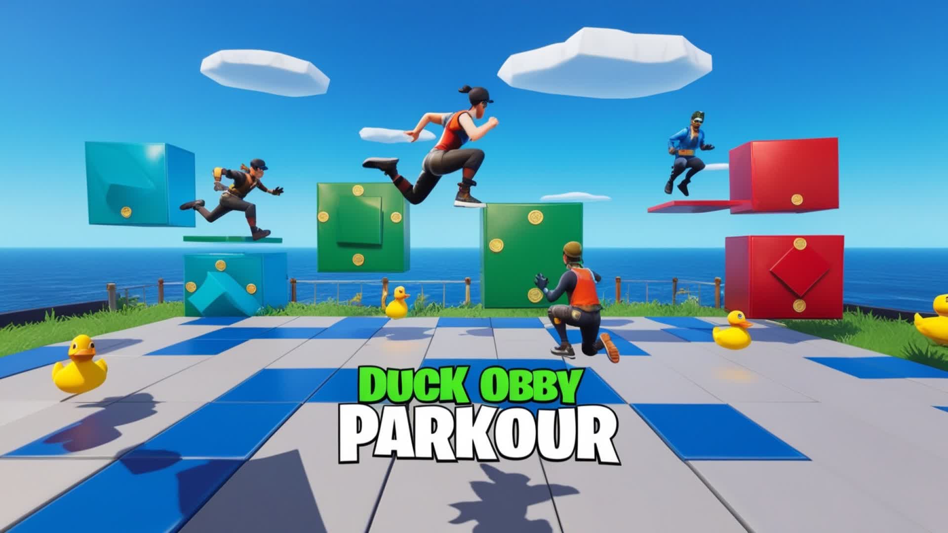 DUCK OBBY PARKOUR ⭐ 0760-4526-8958 by luma22 - Fortnite Creative Map ...