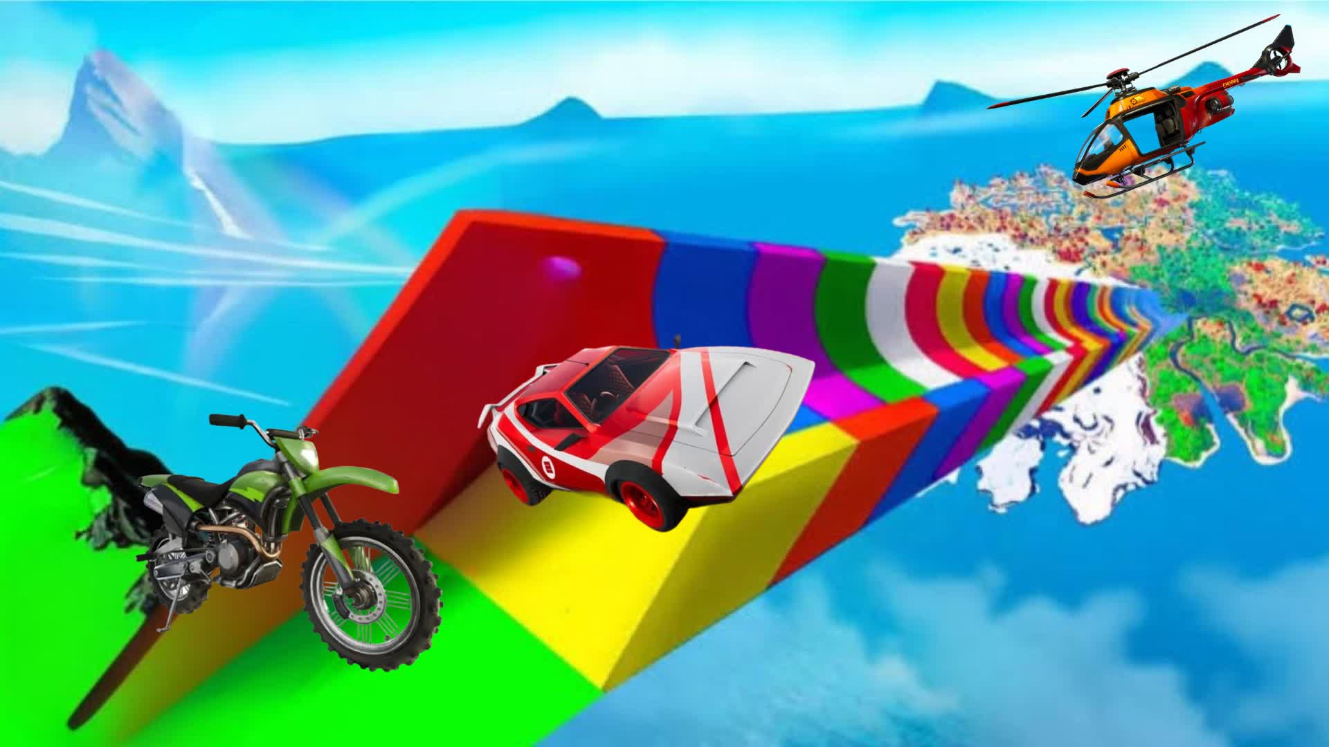 🚗 CAR CITY 5451-3822-4659 by tutusil - Fortnite Creative Map Code ...