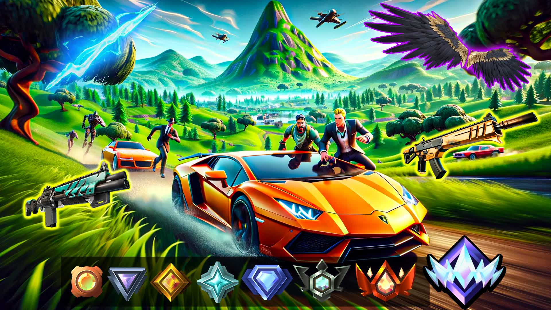 🌄RUN and SHOOT in the MOUNTAIN 0219-6803-1856 by le_m - Fortnite ...