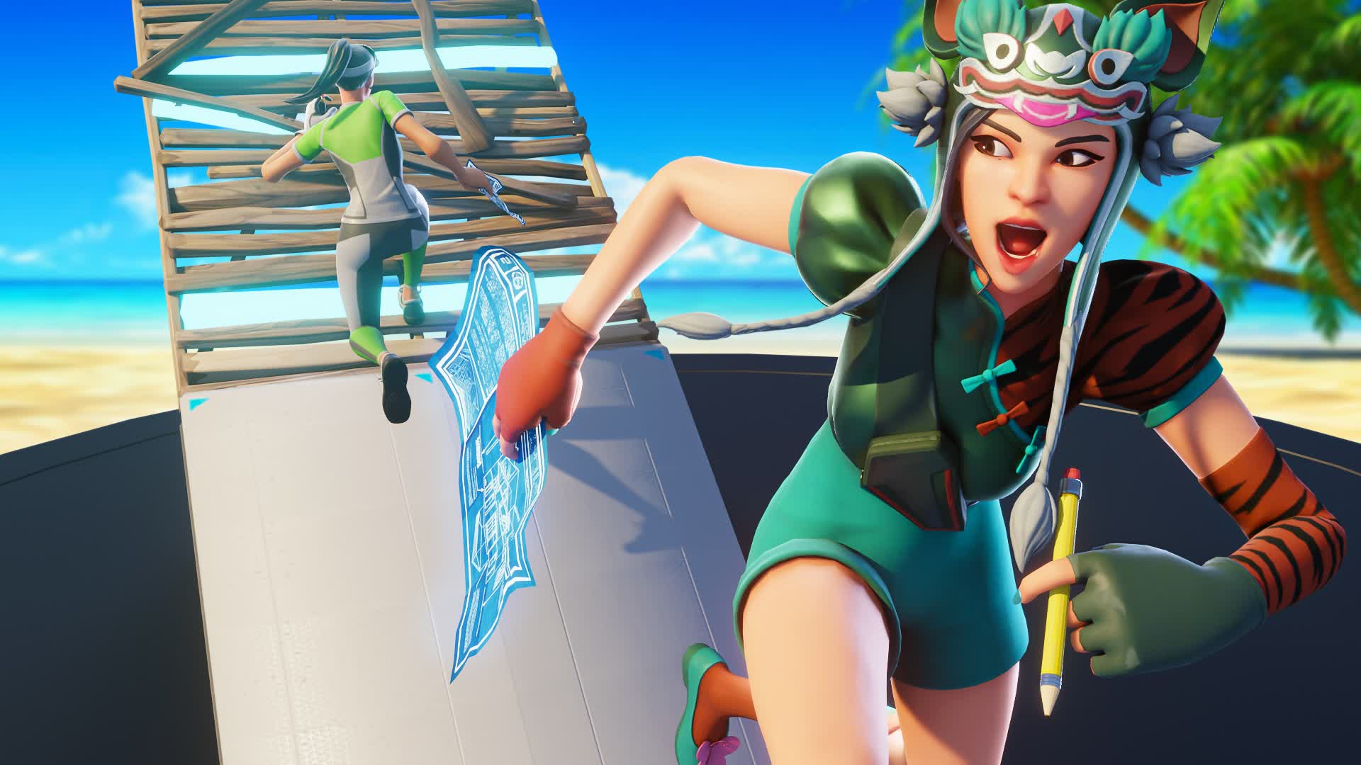 🌴1v1 Summer Build Fights [Tryus]🌴 6465-7962-1307 by tryus - Fortnite ...