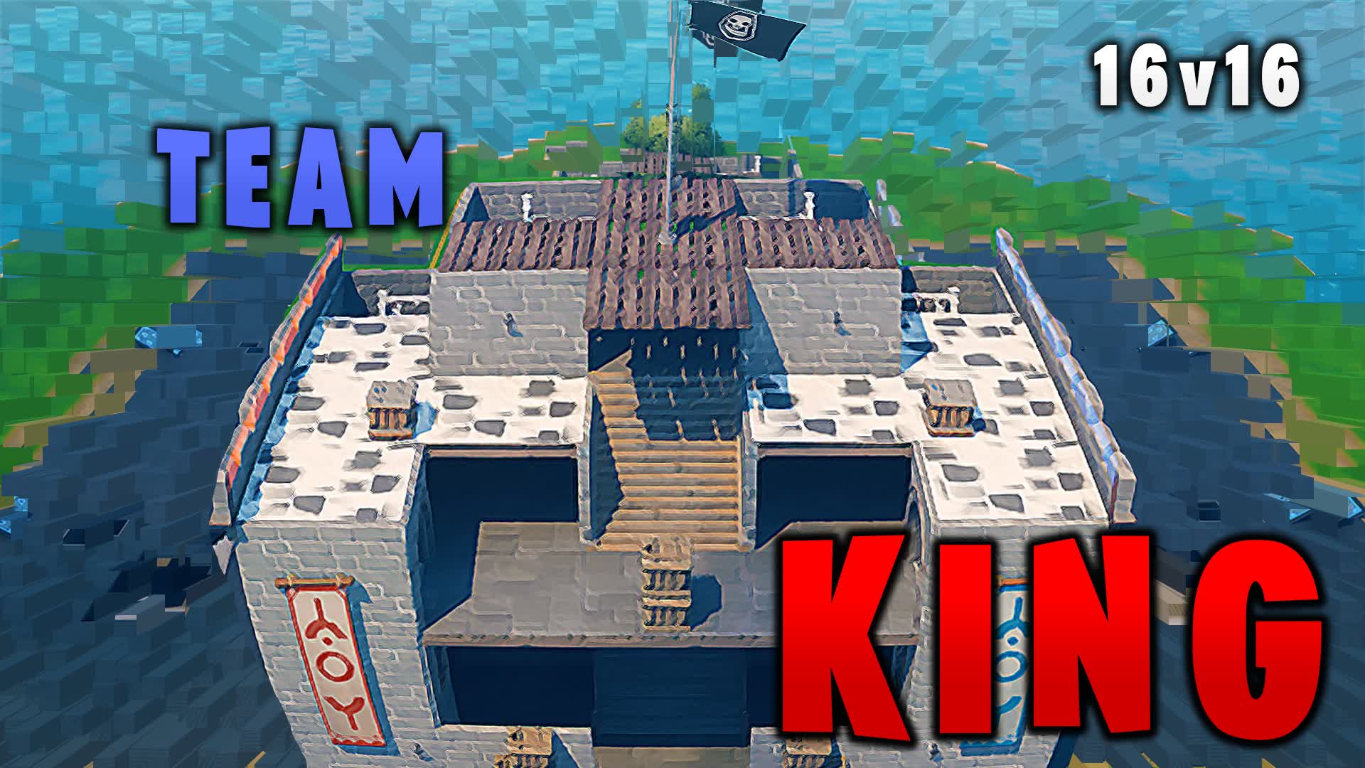🔴Team King🔵 0385-4420-1828 by kezbob - Fortnite Creative Map Code - Fortnite.GG