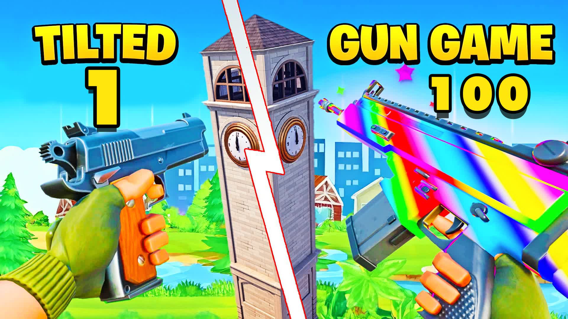 tilted 🔫 GUN GAME 🔫 ONE SHOT 🎯 8952-0792-2309 by h320 - Fortnite ...