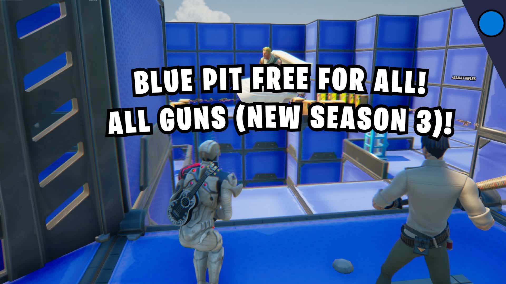 🔵 Blue Pit Free For All 9454-2217-5401 by 0xky - Fortnite Creative Map ...