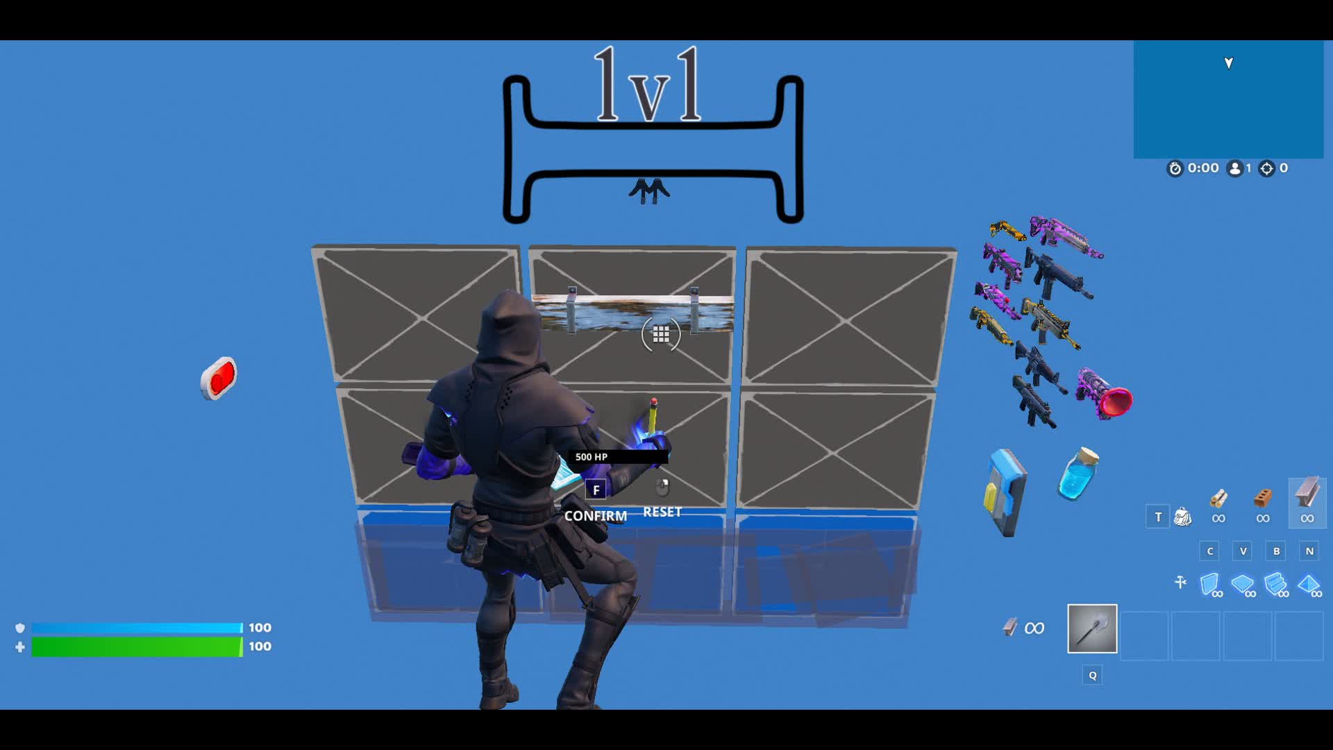 I 1v1 6058-2676-9139 by i9bx - Fortnite Creative Map Code - Fortnite.GG