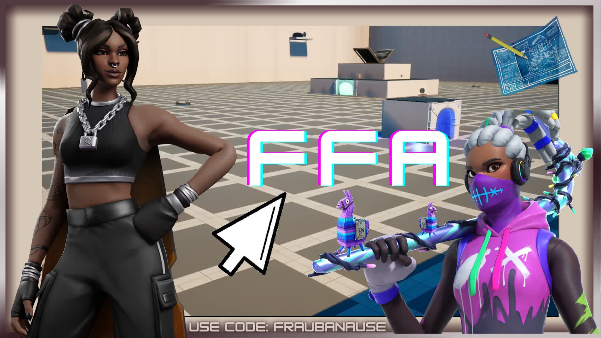 the slightly different FFA😎🌀🌈😈 6153-7367-2075 by fraubanause - Fortnite ...