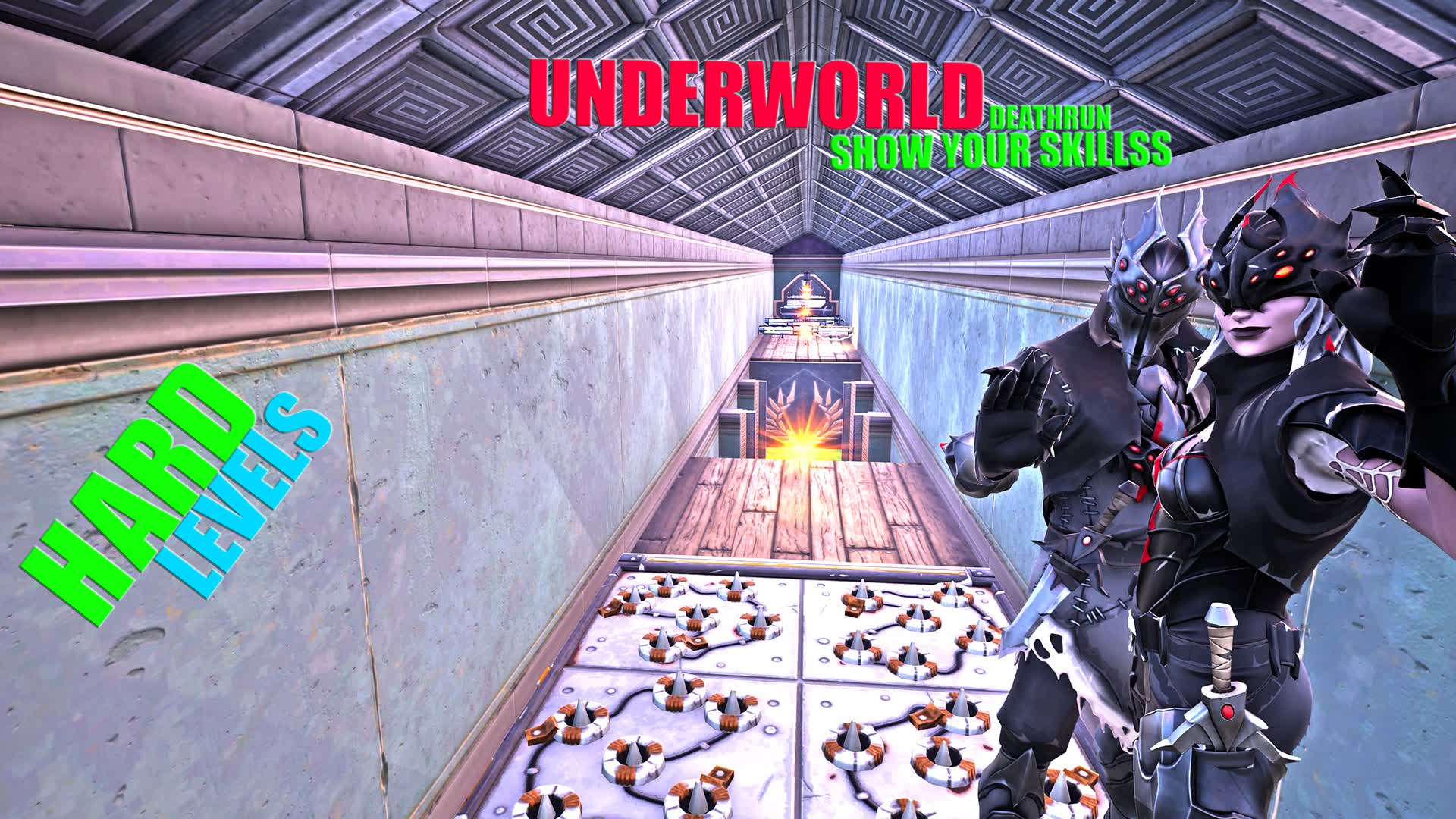 HARD UNDERWORLD DEATHRUN 3191-1473-7916 by hydra_alien - Fortnite Creative Map Code - Fortnite.GG