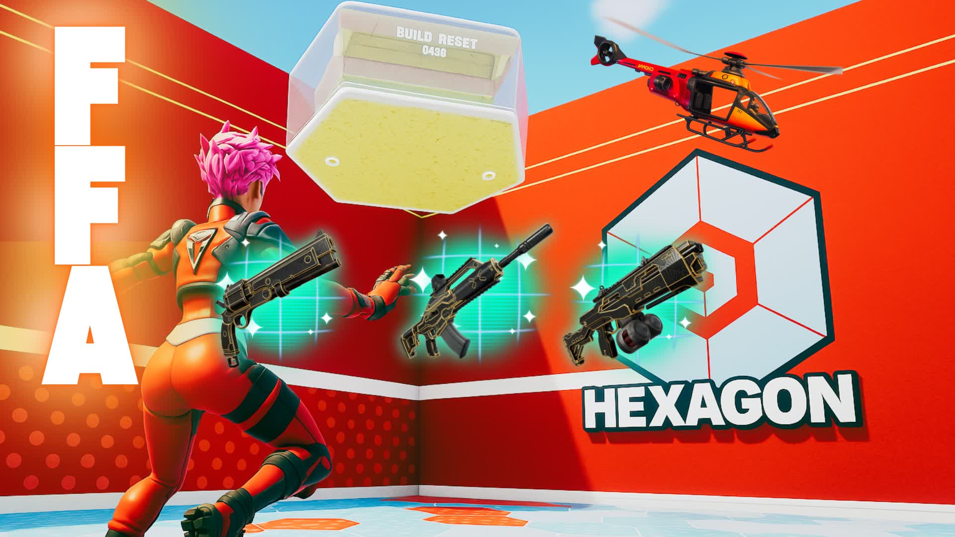 THE HEXAGON - FREE FOR ALL 3080-9755-8193 by hyteam - Fortnite Creative ...