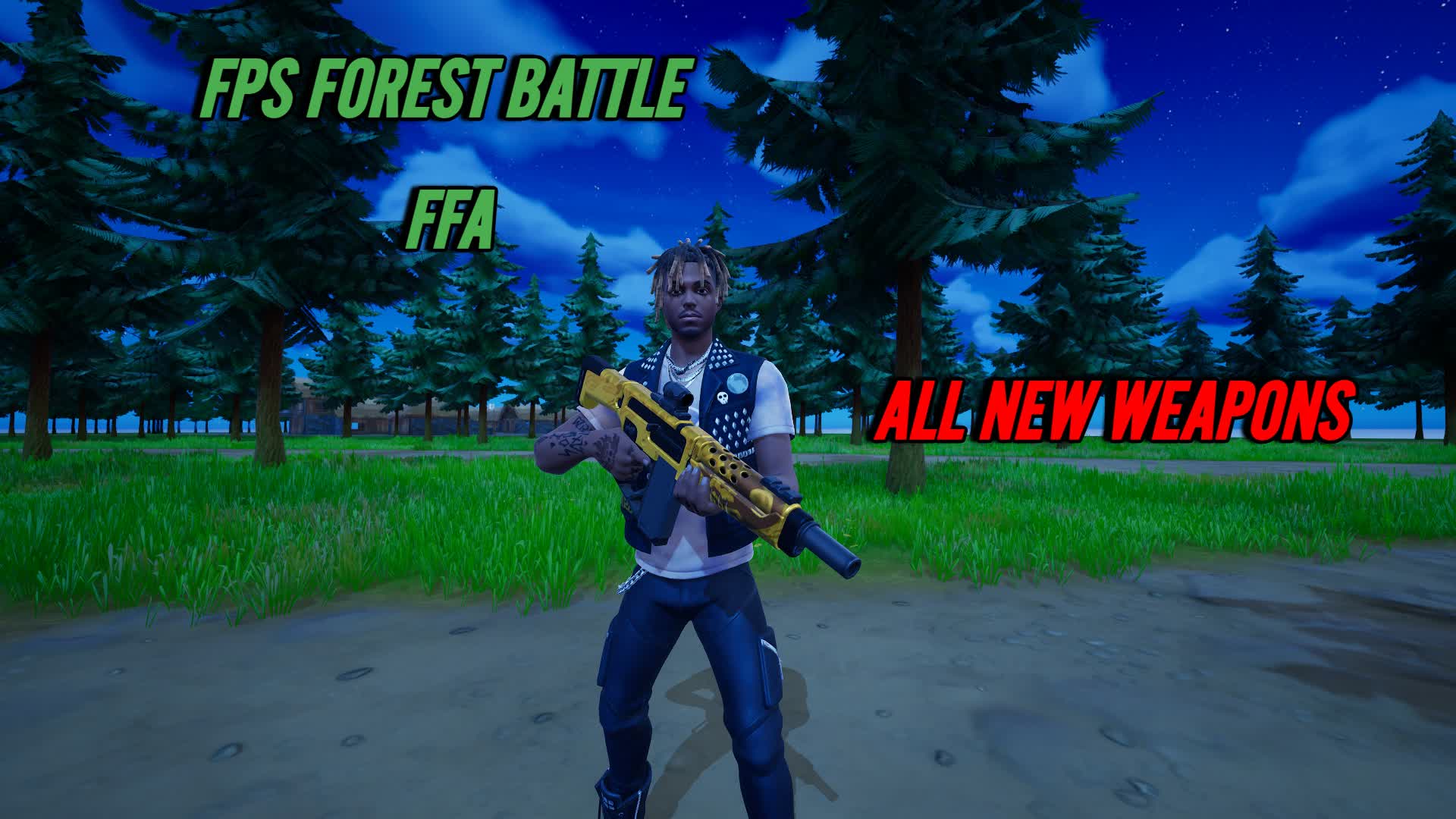FPS Forest Battle 8736-7205-6306 by sotox - Fortnite Creative Map Code ...