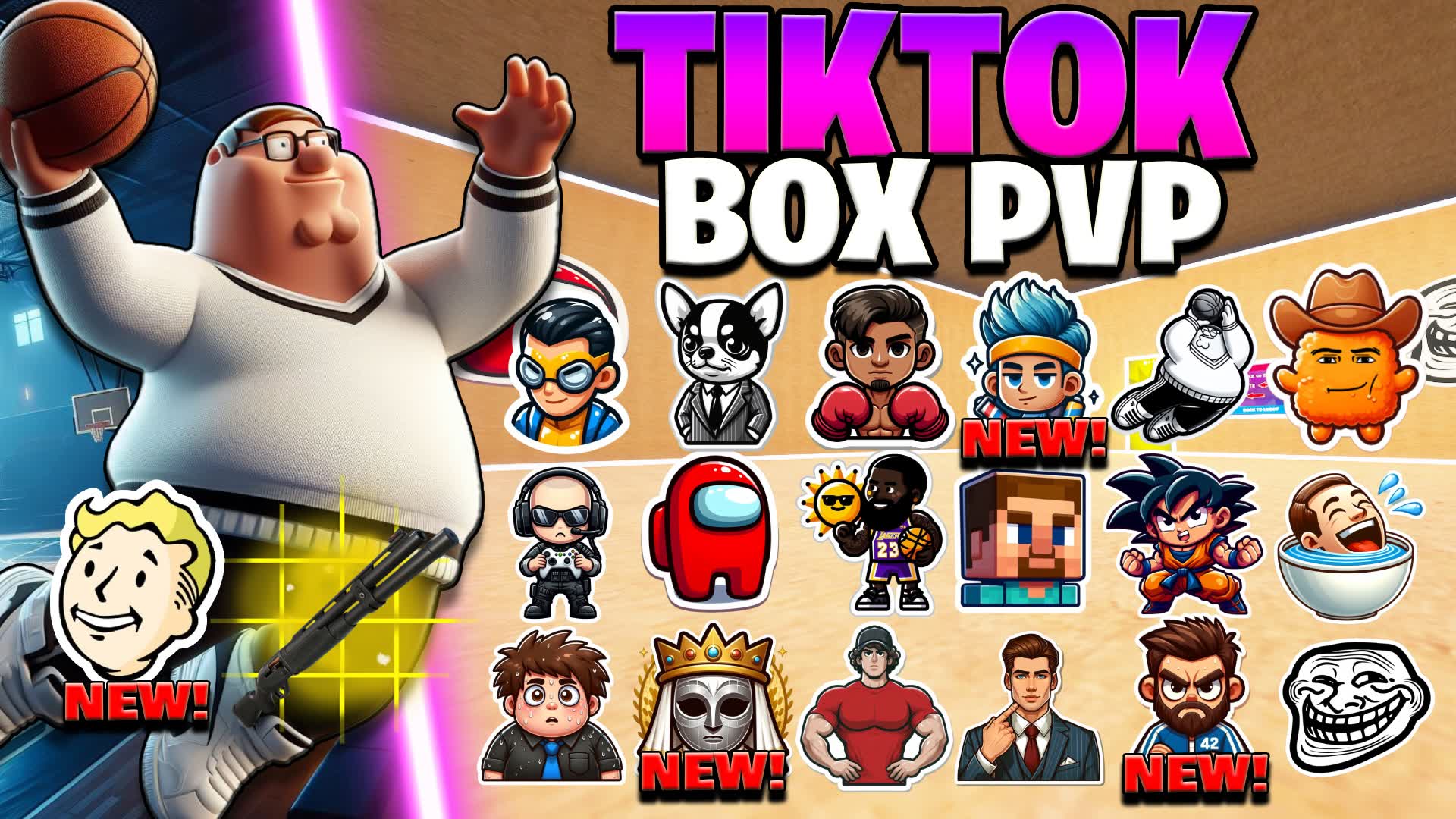 TIKTOK BOX PVP 9760-0198-5547 من ابتكار inkifn - Fortnite